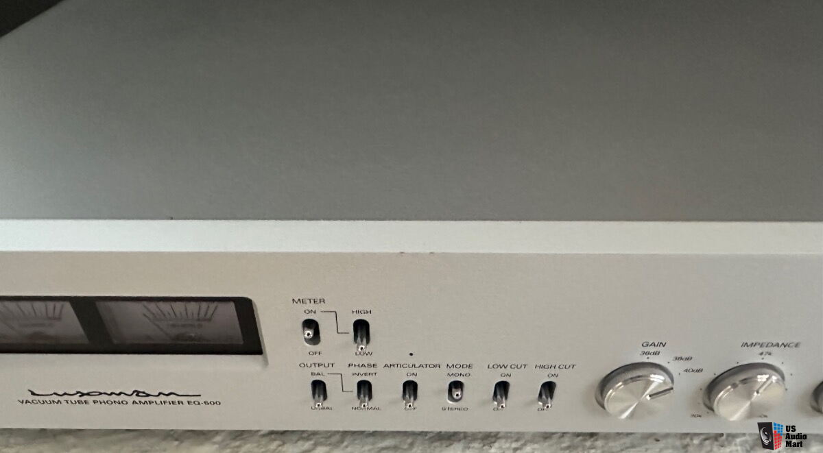 Luxman EQ-500 Tube Phono Preamp Photo #4651816 - US Audio Mart