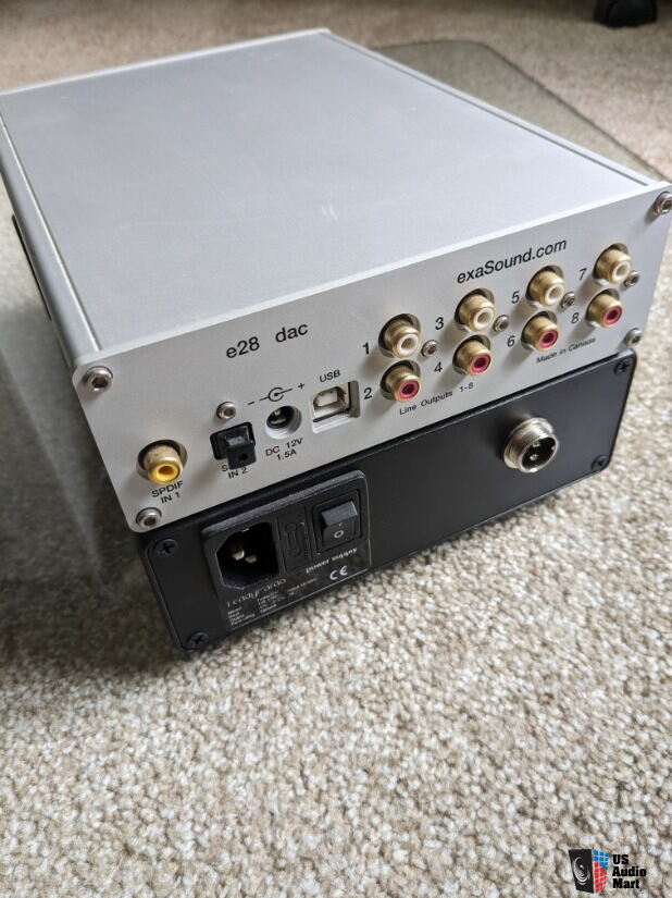Exasound E28, 8-channel DAC, Stereophile A+, Pardo PSU Photo #4652088 ...