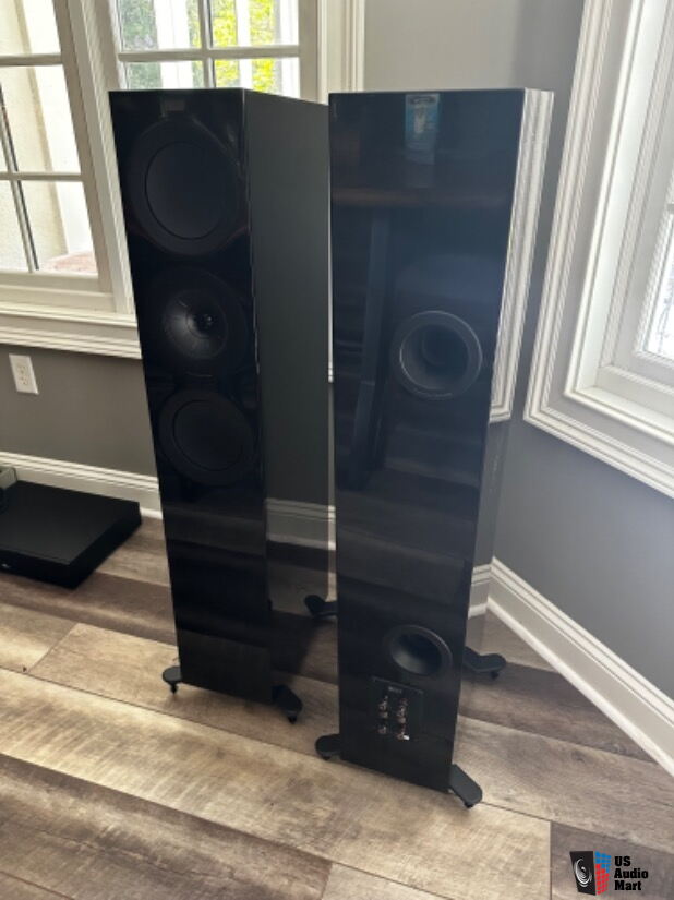 KEF R7 Gloss Black Photo #4652349 - Canuck Audio Mart