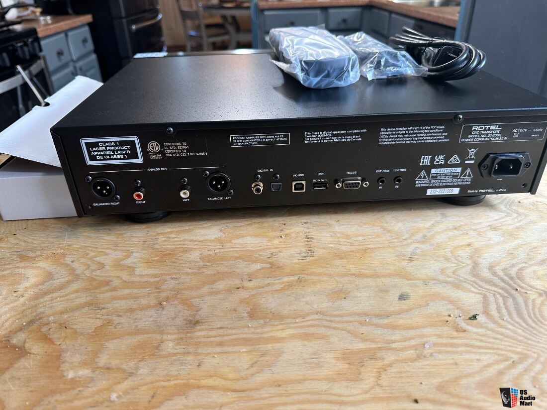 Rotel Diamond Series DT-6000 DAC Transport Photo #4653761 - US Audio Mart