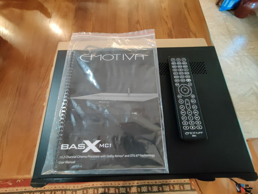 Emotiva BAS X MC1 13.2 Channel Dolby Atmos & DTS:X Cinema Processor ...