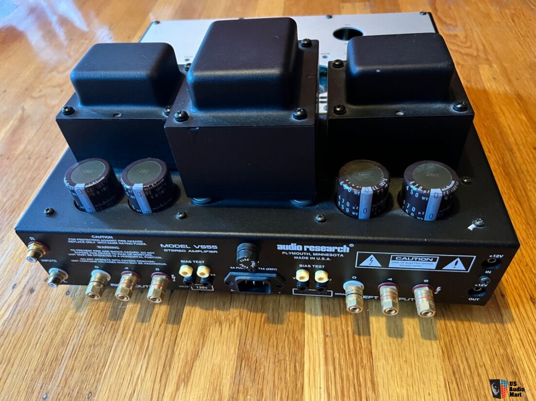 Audio Research VS55 vacuum tube power amplifier Photo #4659436 - US ...