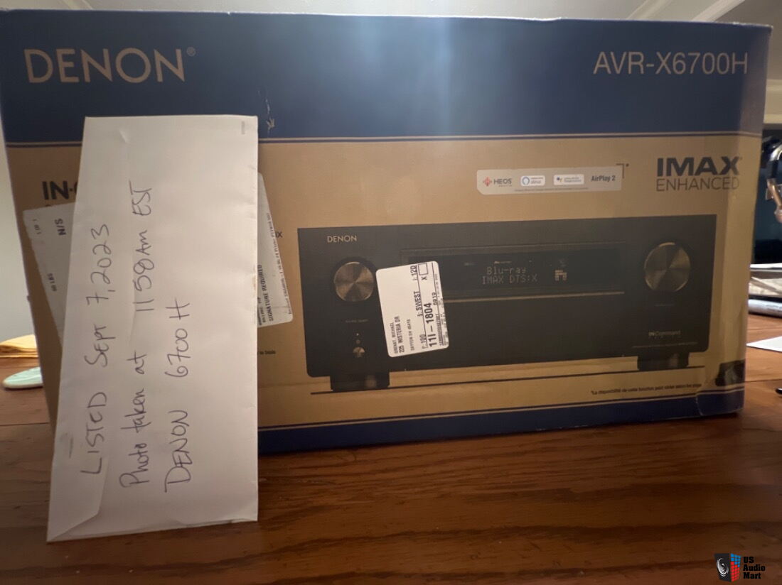 Brand New Denon AVR-6700H Photo #4655163 - US Audio Mart