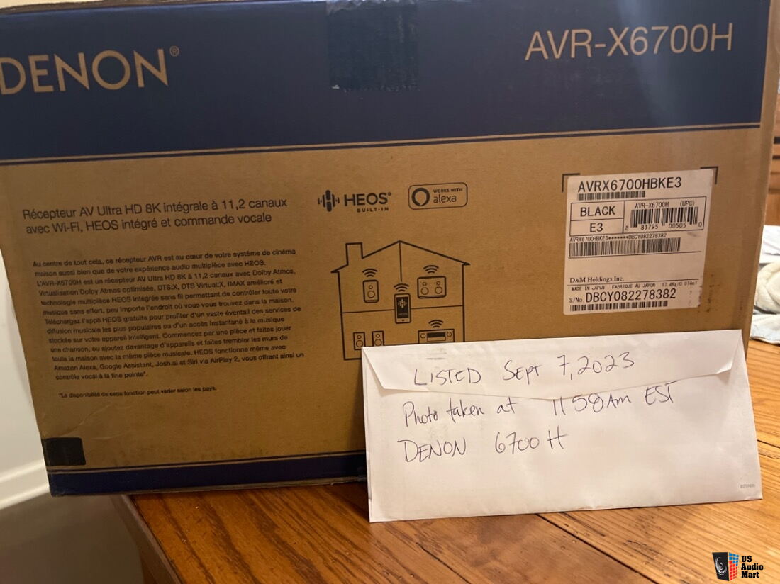 Brand New Denon AVR-6700H Photo #4655165 - US Audio Mart