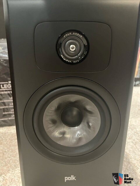 Polk Audio Legend L200 Speaker Pair - Walnut Brown - Like New! Photo ...