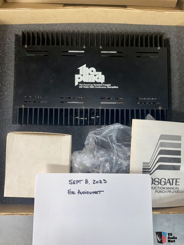 Fosgate PR 2100 Type II. As New Never Installed For Sale - Canuck Audio ...
