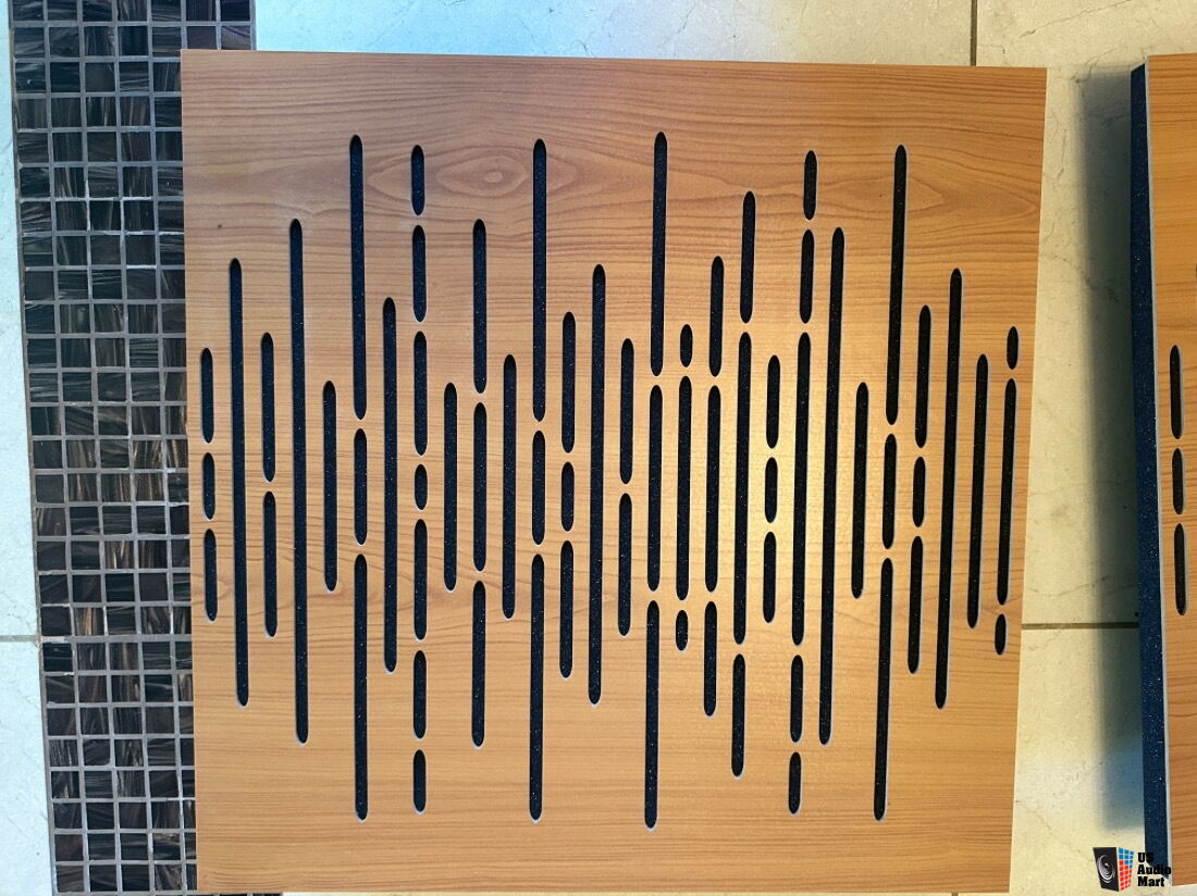 Acoustic Panels (Set of 4) 20"x20" Medium Oak Excellent -- SF Bay Area ...