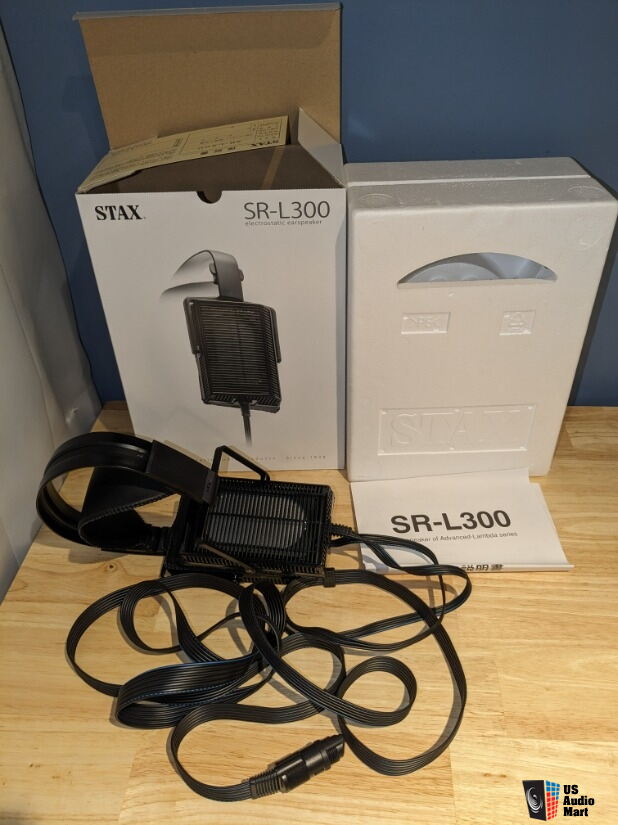 STAX SR-L300 W/ L700 mk2 aluminum headband! mkii Ark Assy l300 ...