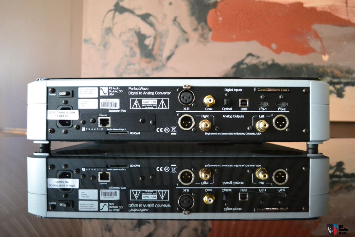 PS Audio DirectStream DAC in Silver with Bridge II for Roon & MQA - Bay ...