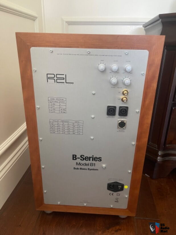 Rel Britannia B1 subwoofer in Cherry like new condition with box Photo ...