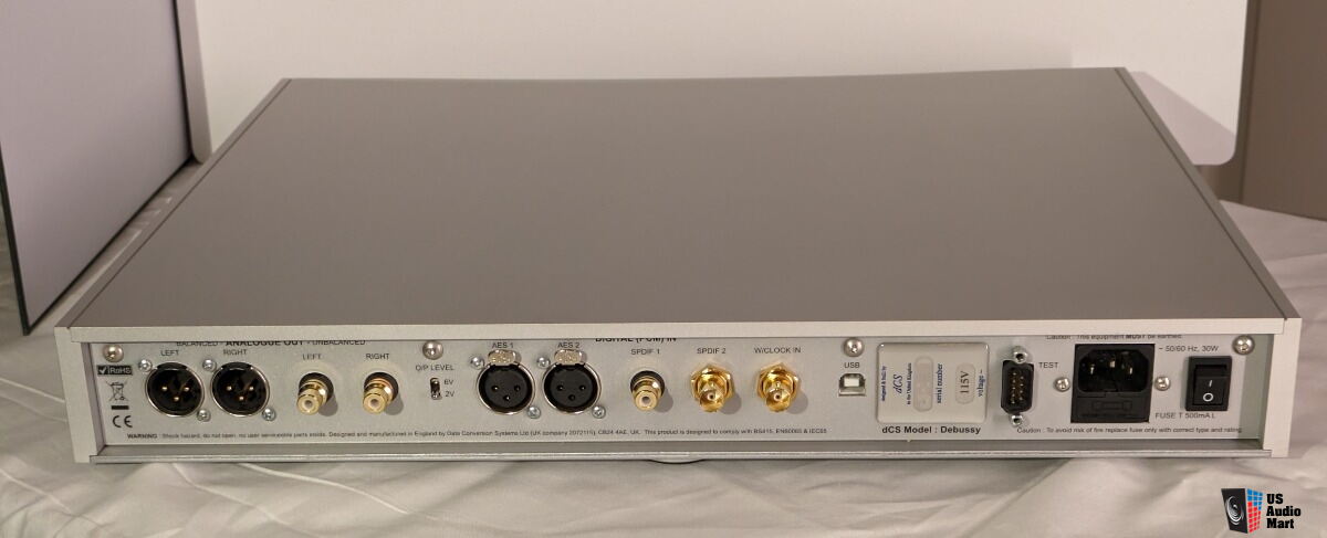 dCS Debussy DAC Silver Photo #4661721 - US Audio Mart
