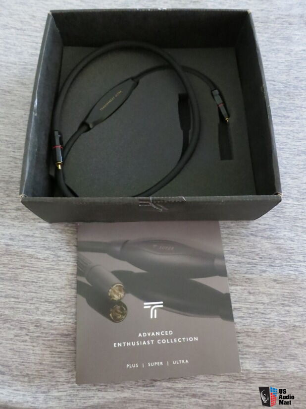 Transparent Audio Cable Ultra Gen 5 1m IC single ended- single piece ...