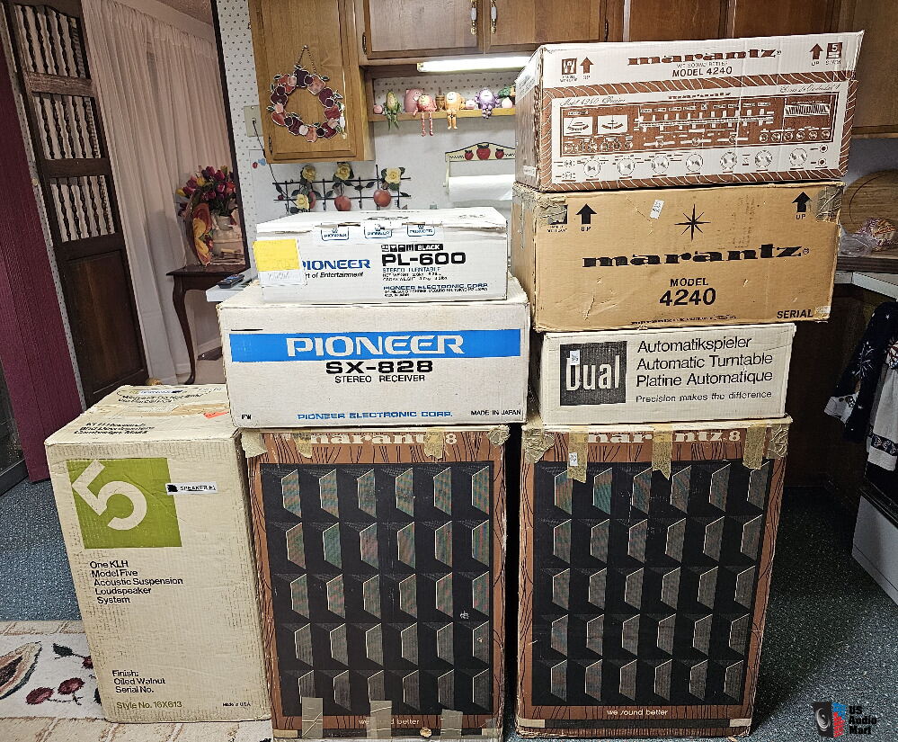 Vintage Marantz Imperial 8 Speakers in the Original Boxes