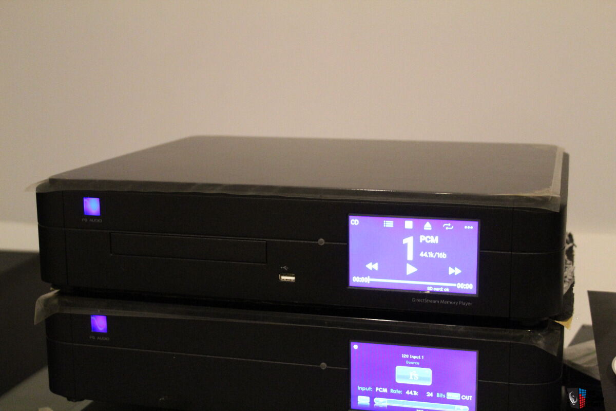 PS Audio DirectStream Memory Player SACD / CD Transport. Upgrades ...