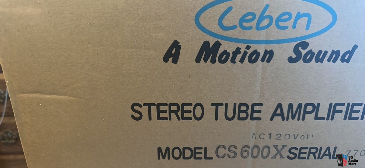 leben cs600x For Sale - US Audio Mart