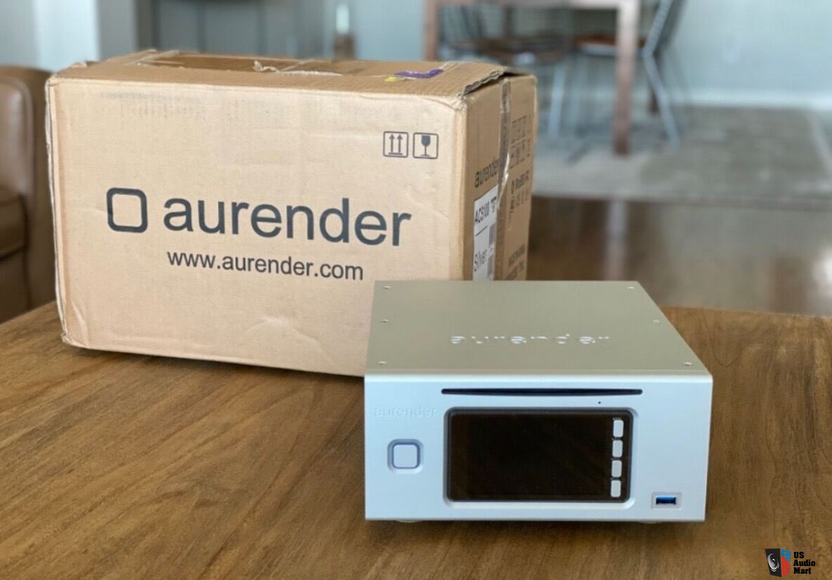 Aurender ACS 100 No Drives Silver Dealer Ad - US Audio Mart