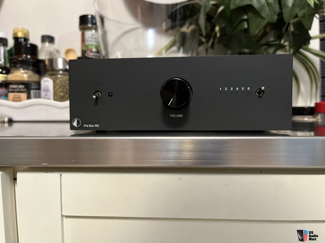 Pro-ject Pre Box RS tube preamp with external power supply For Sale ...