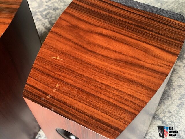 Era Design 4 Bookshelf Speakers in Beautiful Rosewood Veneer Photo ...
