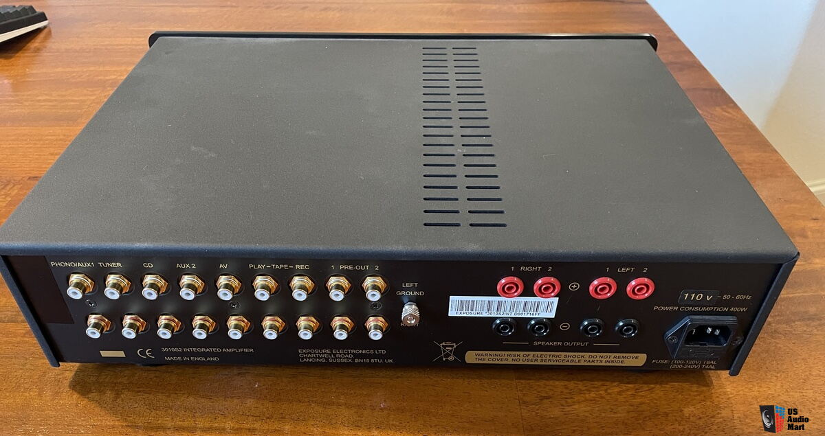 Exposure 3010S2D Integrated Black Photo #4669231 - US Audio Mart