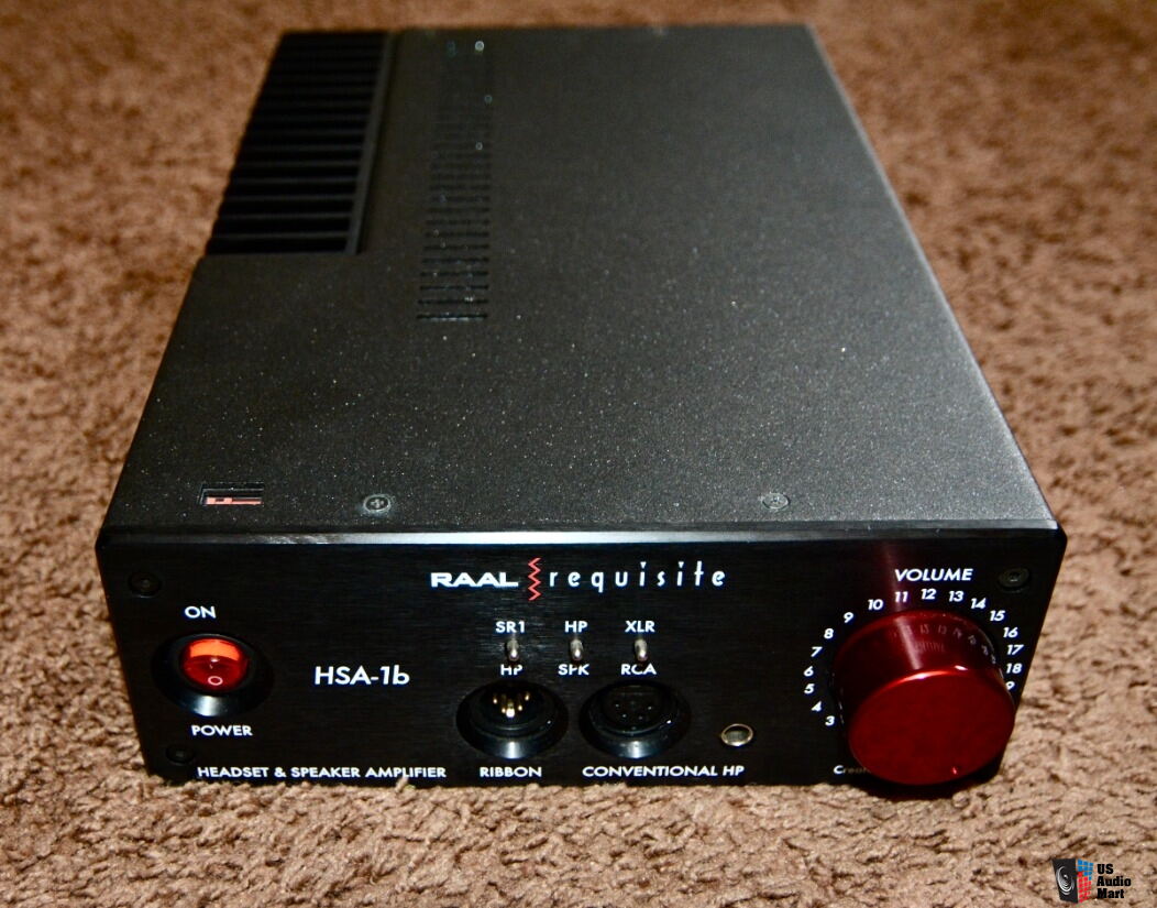 RAAL HSA-1b Headphone/Integrated Speaker Amp for SR1a, Susvarna, Audeze ...