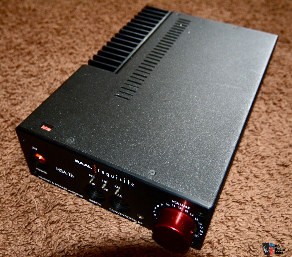 RAAL HSA-1b Headphone/Integrated Speaker Amp for SR1a, Susvarna, Audeze ...