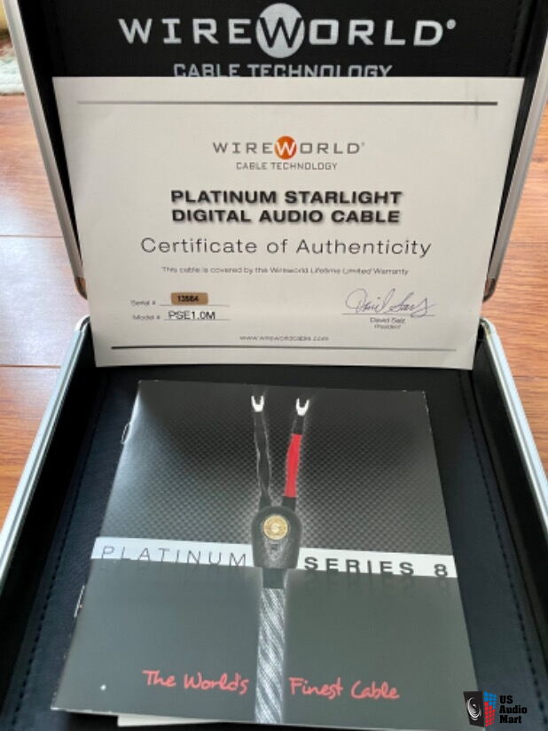 WireWorld Platinum Starlight 8 Ethernet Cable 1m Photo #4670530 - US ...