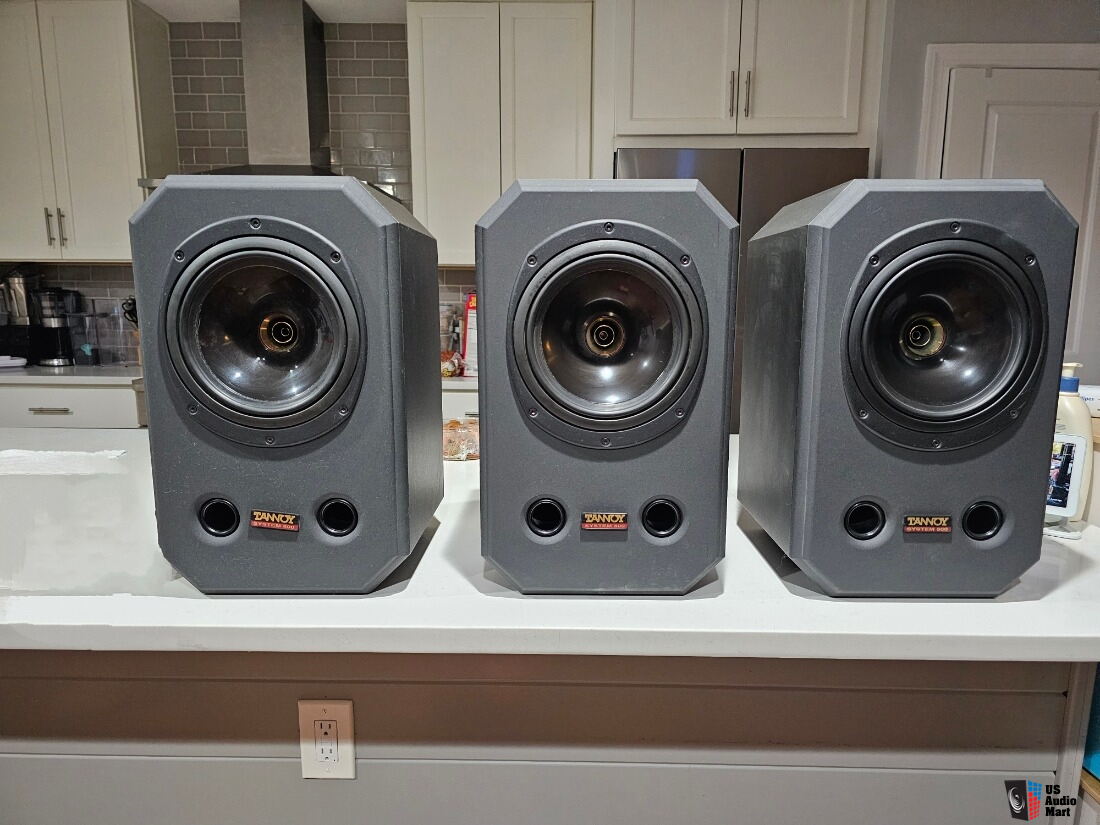 Set of 3 Tannoy System 800 passive concentric reference monitors Photo ...