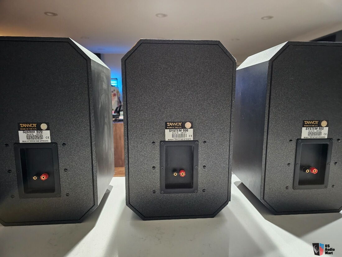 Set of 3 Tannoy System 800 passive concentric reference monitors Photo ...