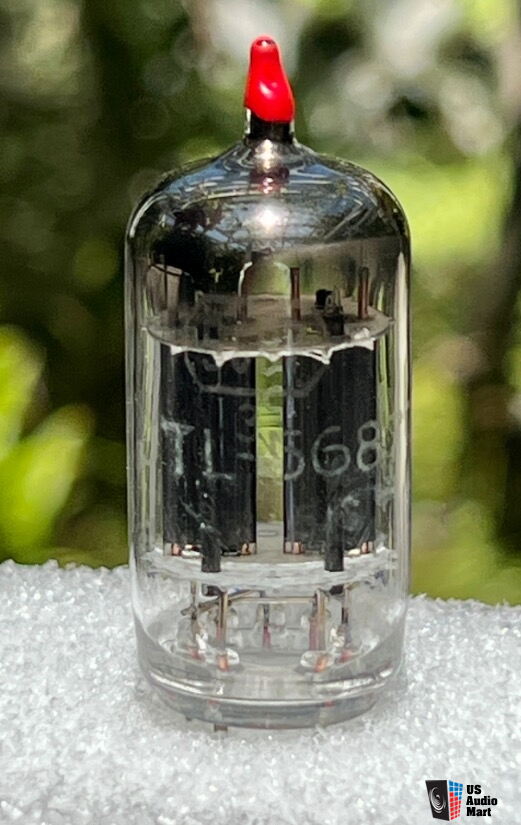 Tung-Sol 5687 Black Plate Vacuum Tubes - Noise Tested by Vintage Tube ...