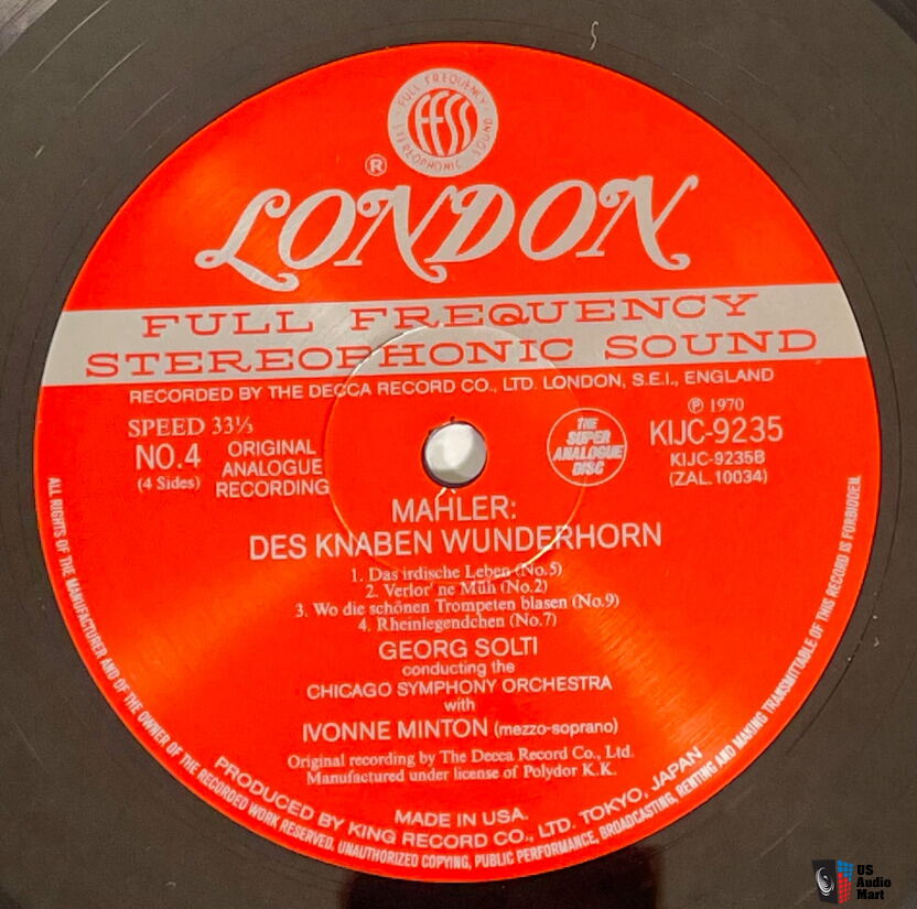 Super Analogue Disc Mahler's Fifth Symphony Photo #4671912 - US Audio Mart