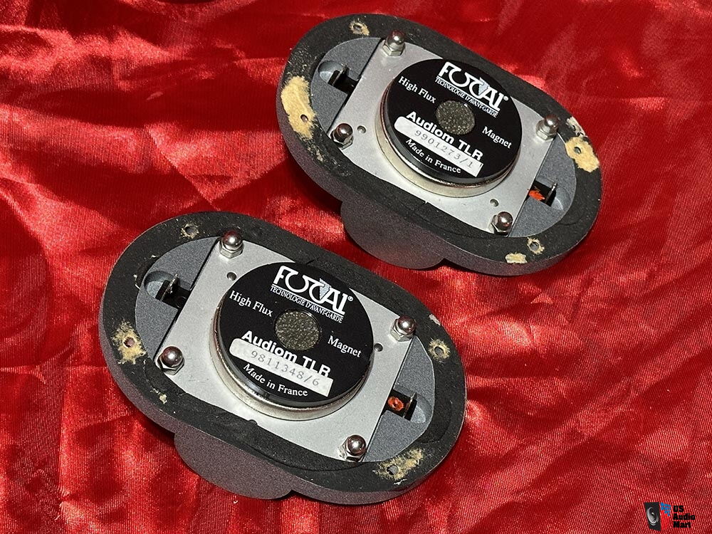 Focal Technologie High Flux Magnet Audio TLR Tweeters (Pair) Photo ...