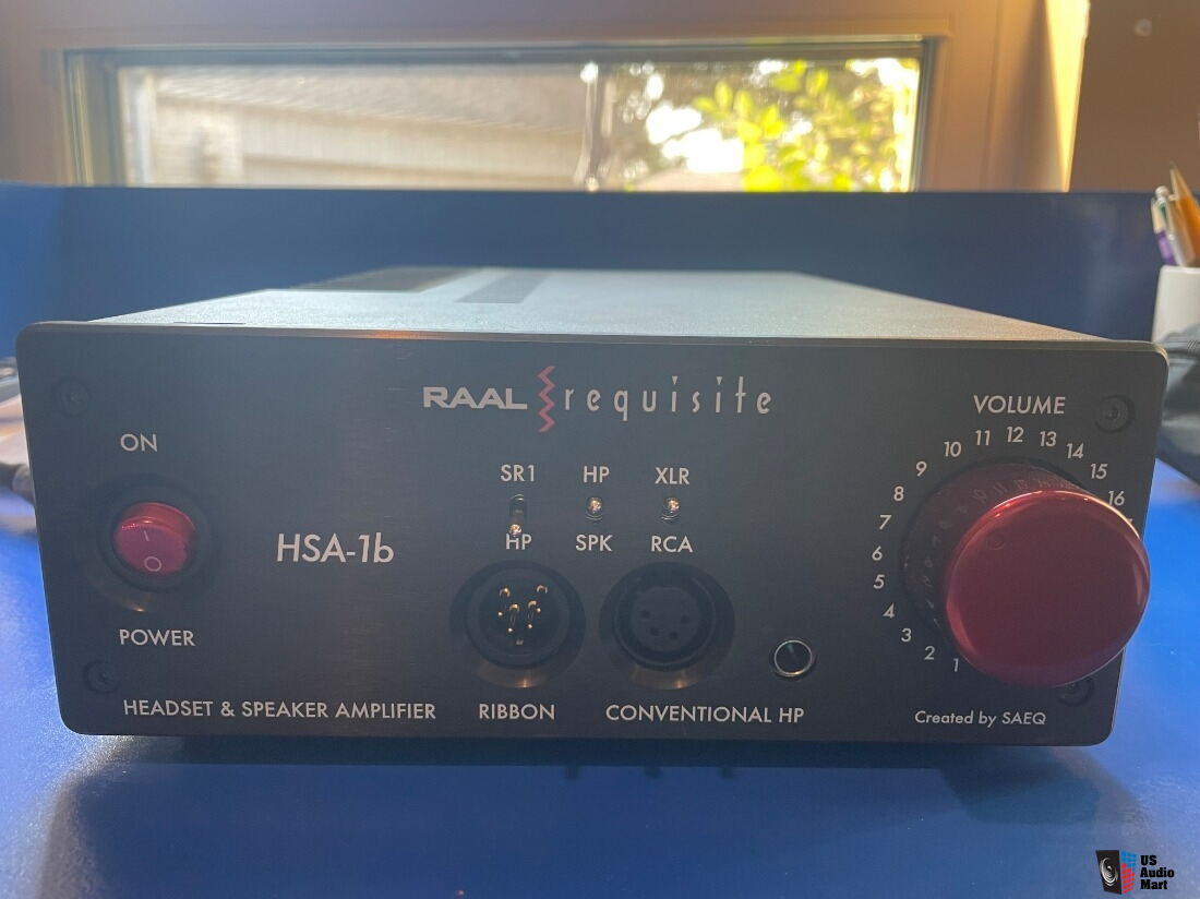 RAAL CA-1a + HSA-1b + a lot of extras Bundle For Sale - Canuck Audio Mart