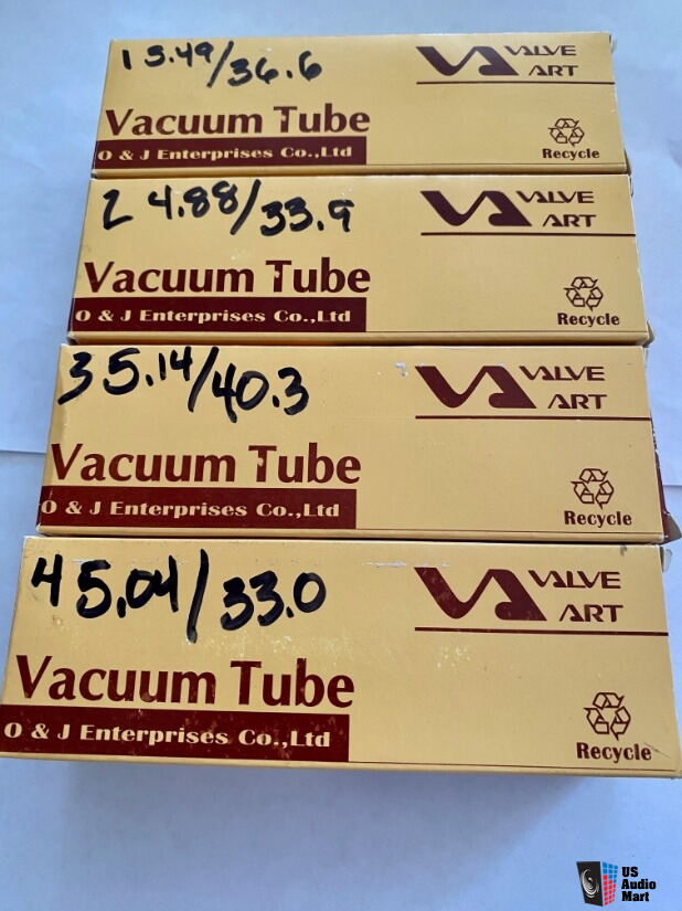 Valve Art EL34 Matched Quad Tubes Photo #4672856 - US Audio Mart