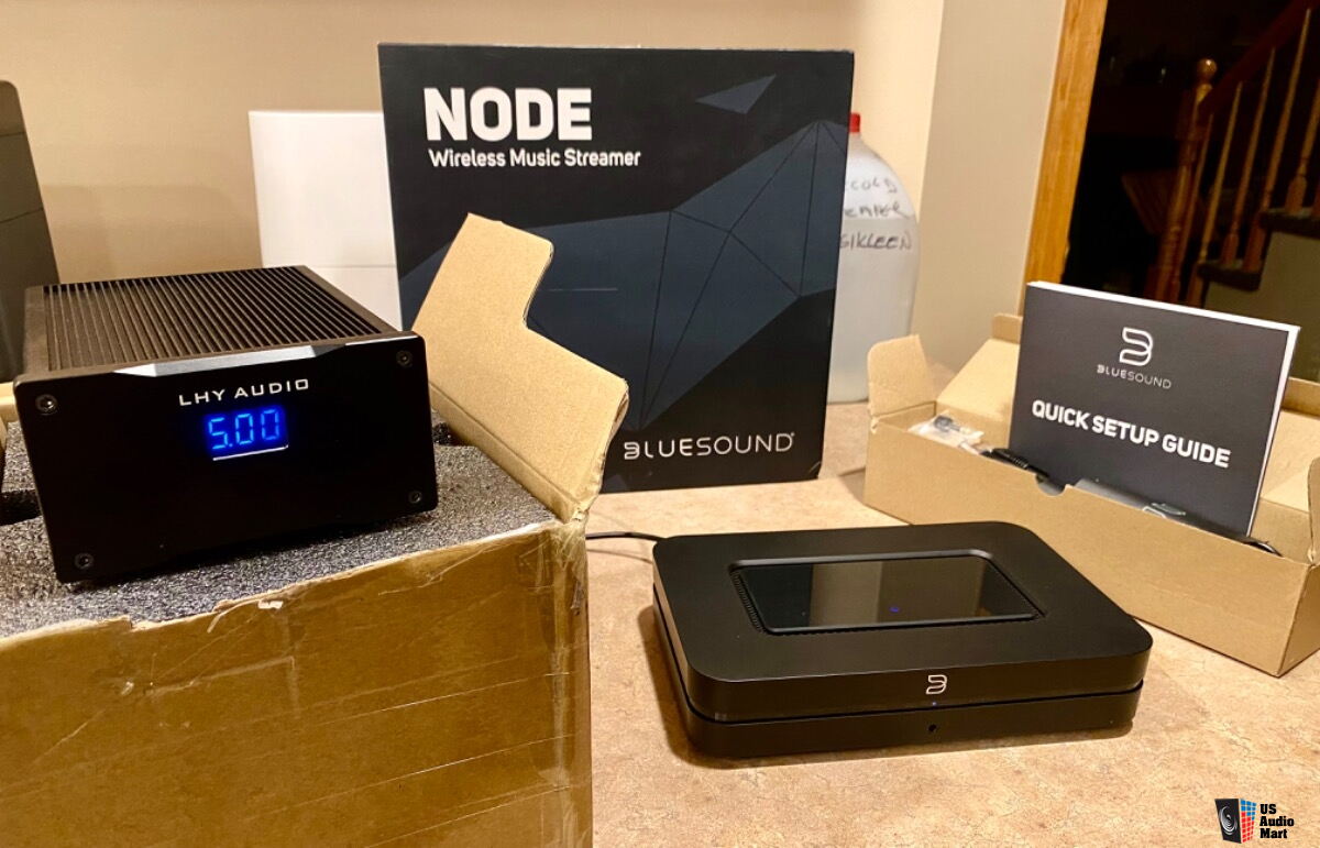 Bluesound Node 130 w/ LHY Audio Linear Power Supply Photo #4674179 - US ...