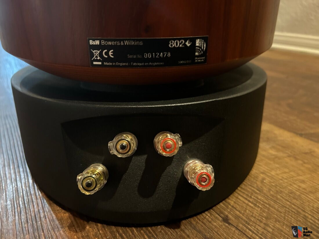 Bowers & Wilkens B&W 802D Diamond Speakers - Beautiful! Photo #4675476 ...