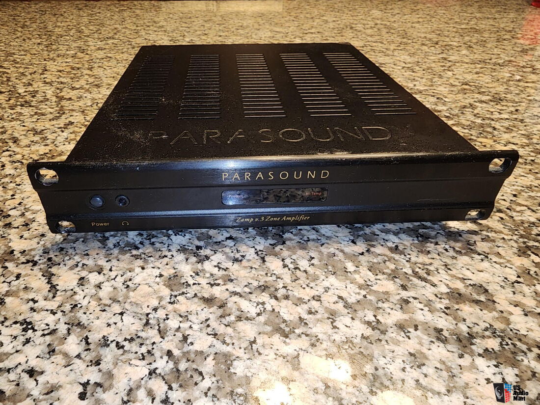 Parasound Zamp v.3 half width 2 channel amp, MA Photo #4676267 - US ...