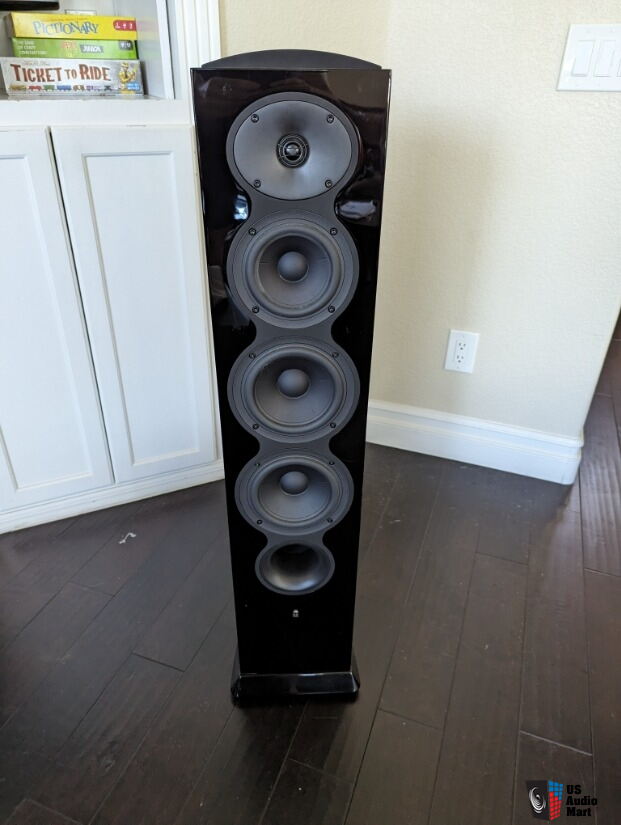 Revel Performa3 F206 3-Way Floorstanding Tower Loudspeakers (piano ...