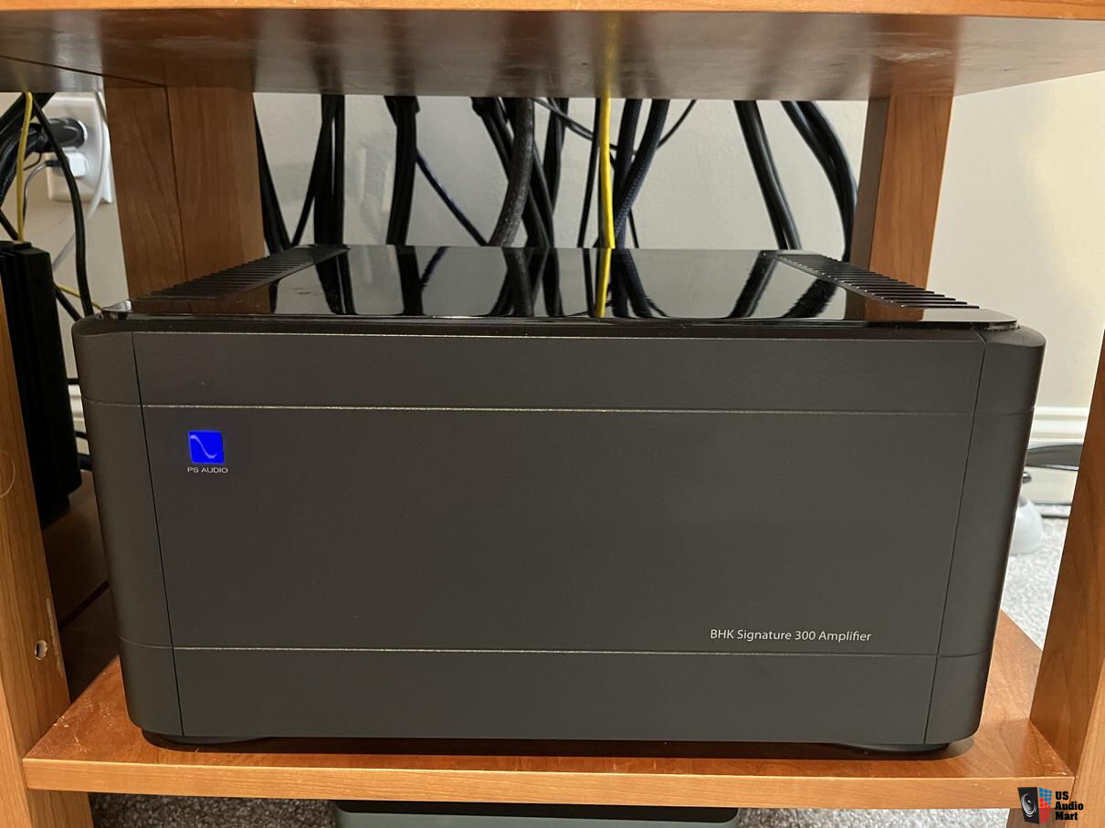 PS Audio BHK Mono 300 Power Amplifier Pair - Black Photo #4678121 - US ...