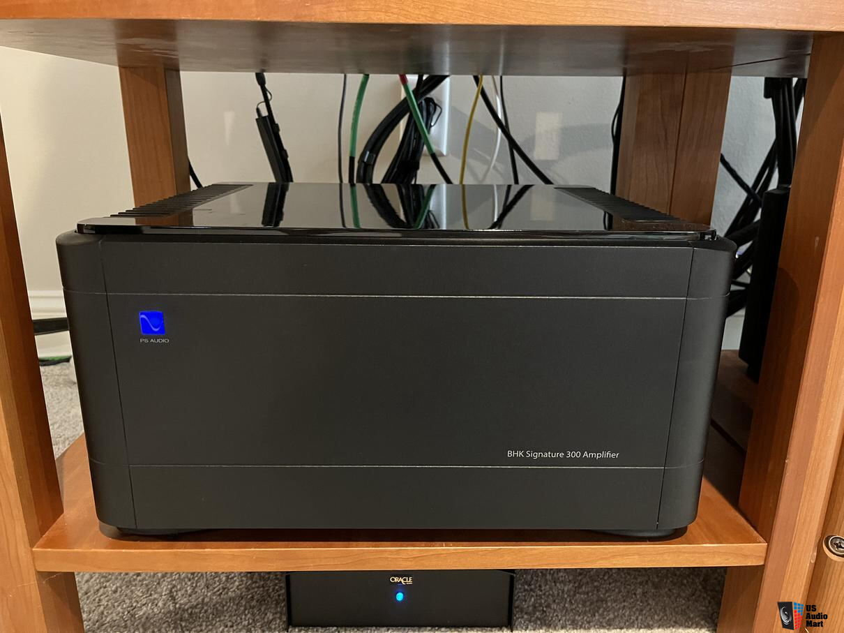 PS Audio BHK Mono 300 Power Amplifier Pair - Black Photo #4678122 - US ...