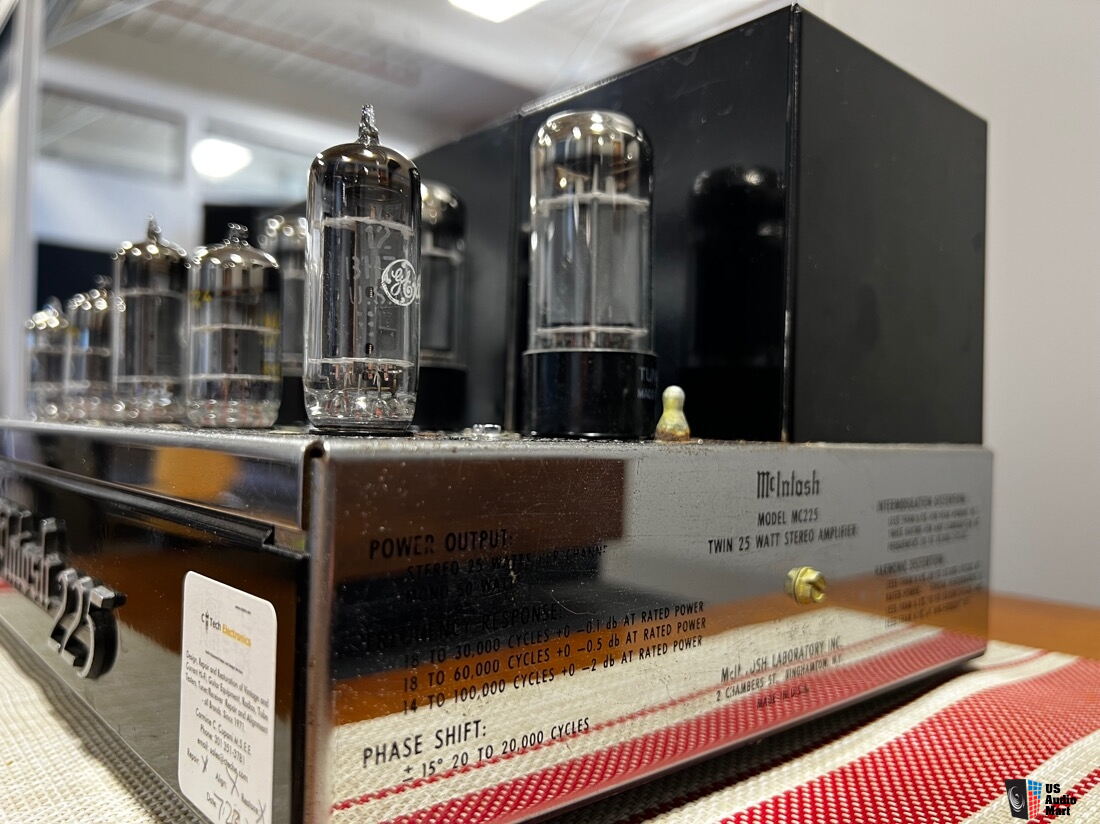 McIntosh MC225 Tube Power Amp, "The Lead Sled Photo #4678624 - US Audio ...
