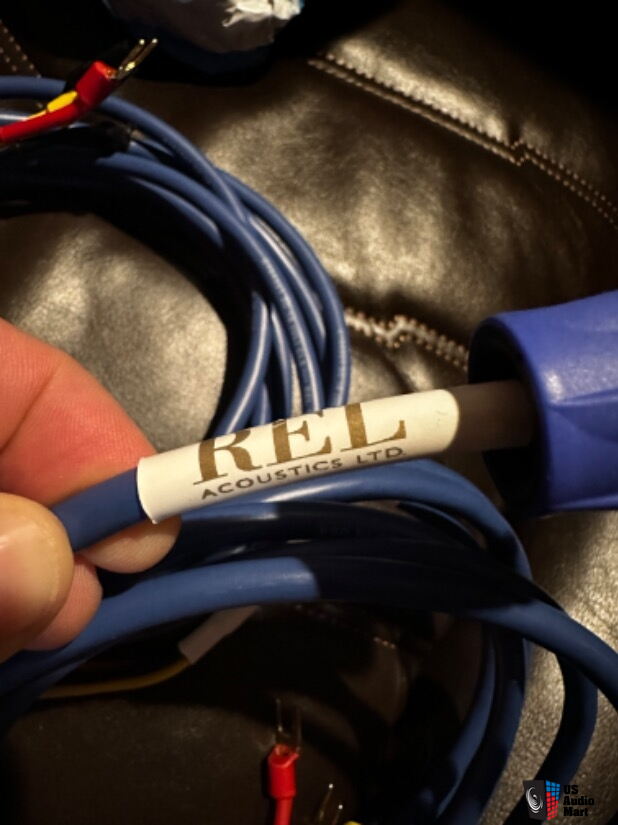 REL Acoustics Bassline Blue Subwoofer Cable 3 Meters Photo #4681178 ...