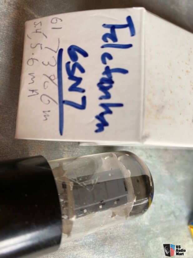 Telefunken 6SN7 GTA single tube Amplitrex tested Photo #4681971 - US ...