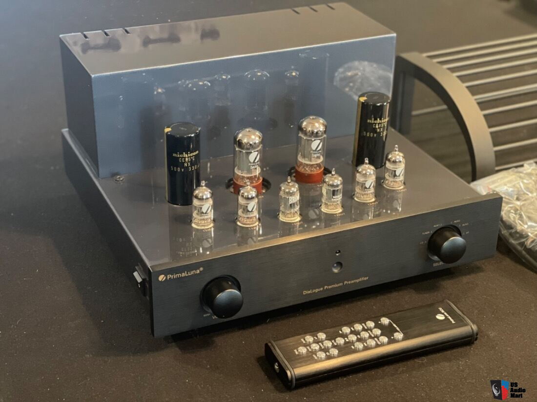 Primaluna Dialogue Premium preamplifier with Brimar tubes For Sale - US ...
