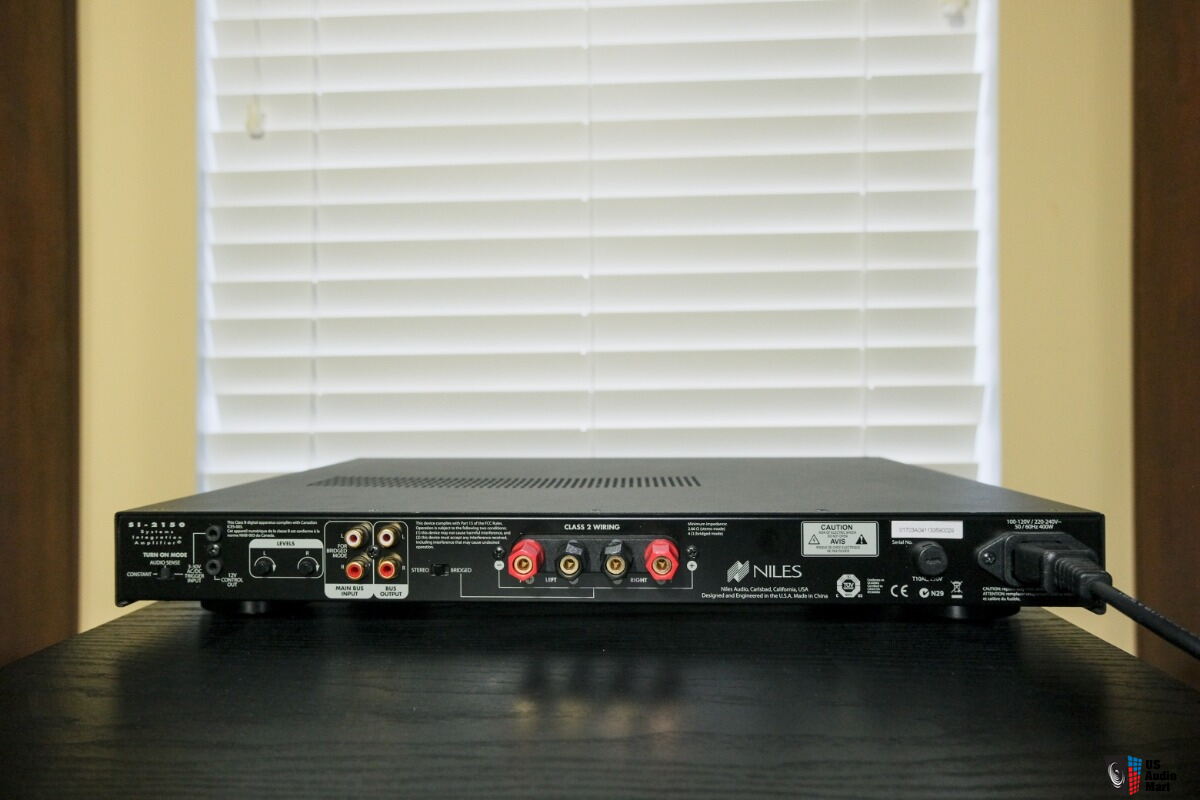Niles SI-2150 Class D stereo amplifier 150 wpc Photo #4684676 - US ...