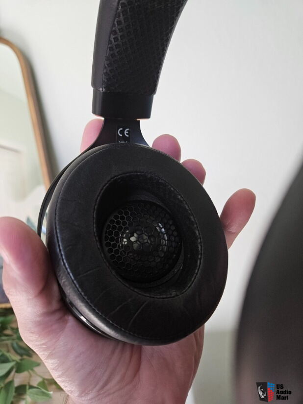 Focal Radiance closed-back headphones + custom cables + headband covers ...