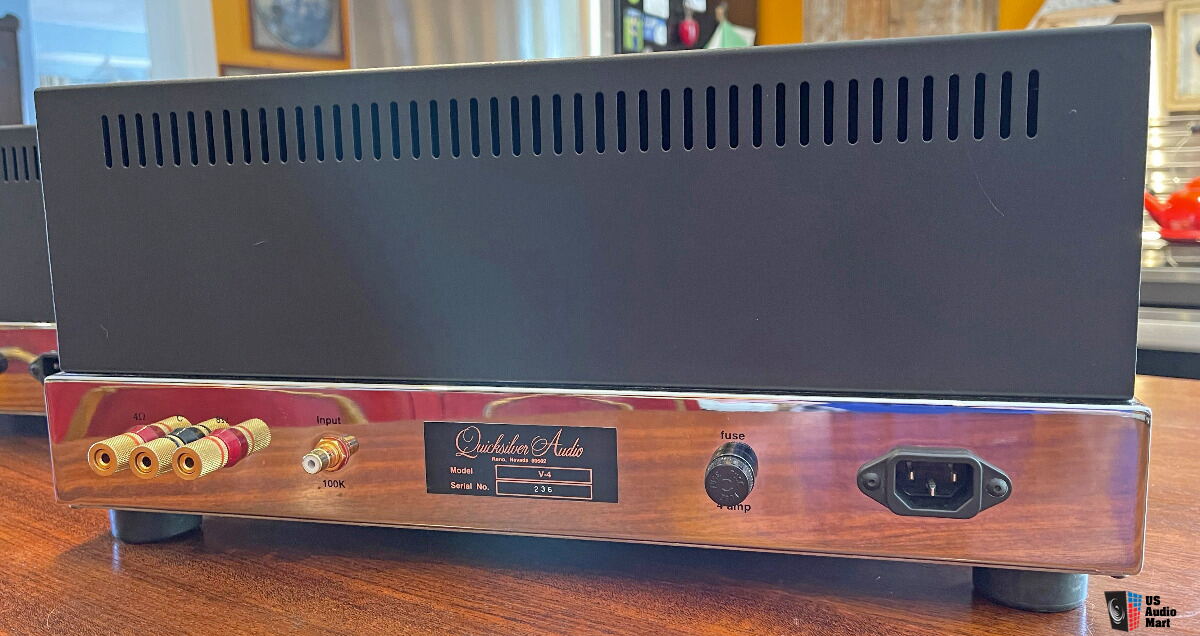 Quicksilver Audio V4 Monoblock Tube Amplifiers Photo #4686841 - UK ...
