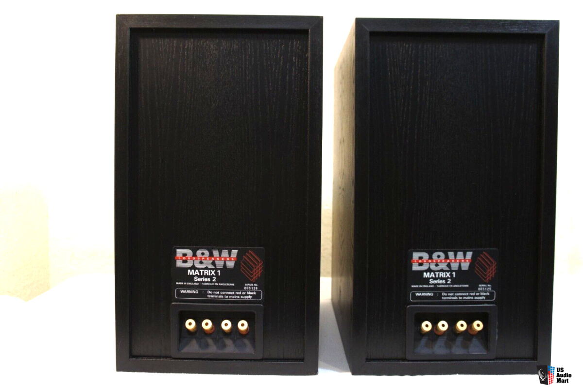 B&W Bowers & Wilkins Matrix 1 Series 2 (black ash) Photo #4687068 - US ...