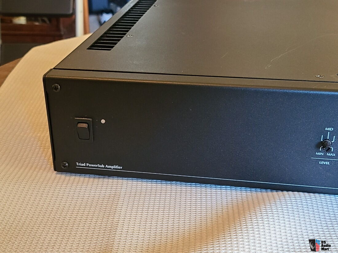 Triad Platinum 1000 watt subwoofer amplifier for 15-21
