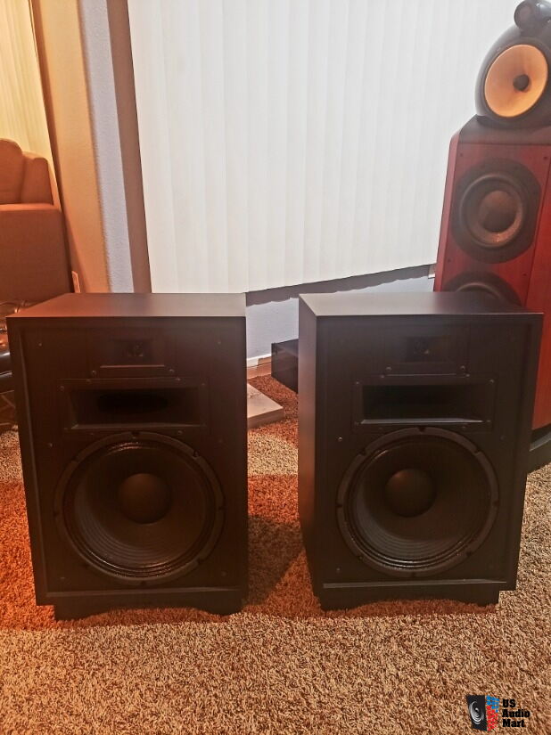 Klipsch Heresy 3 Matt Black with Capital Record Style grills (Pick Up ...