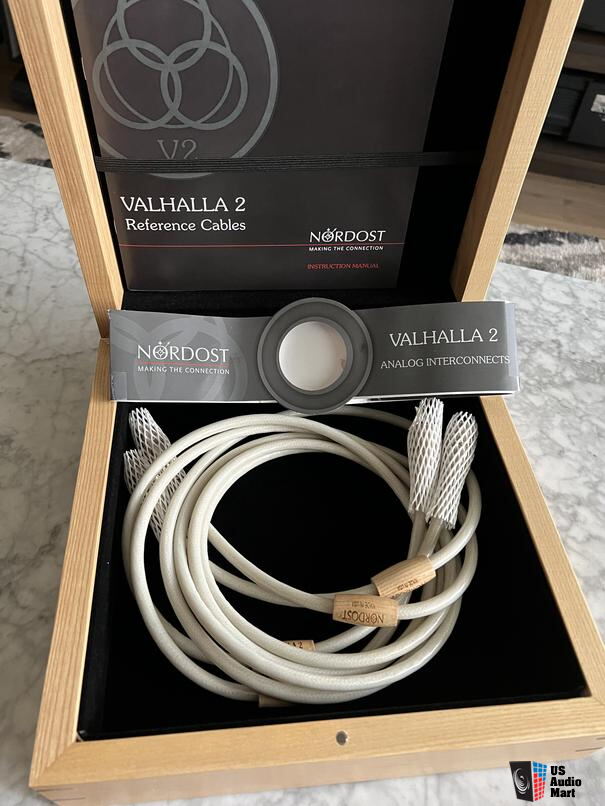 Nordost Valhalla 2 Balanced XLR Interconnect Pair 2M Length - Original ...